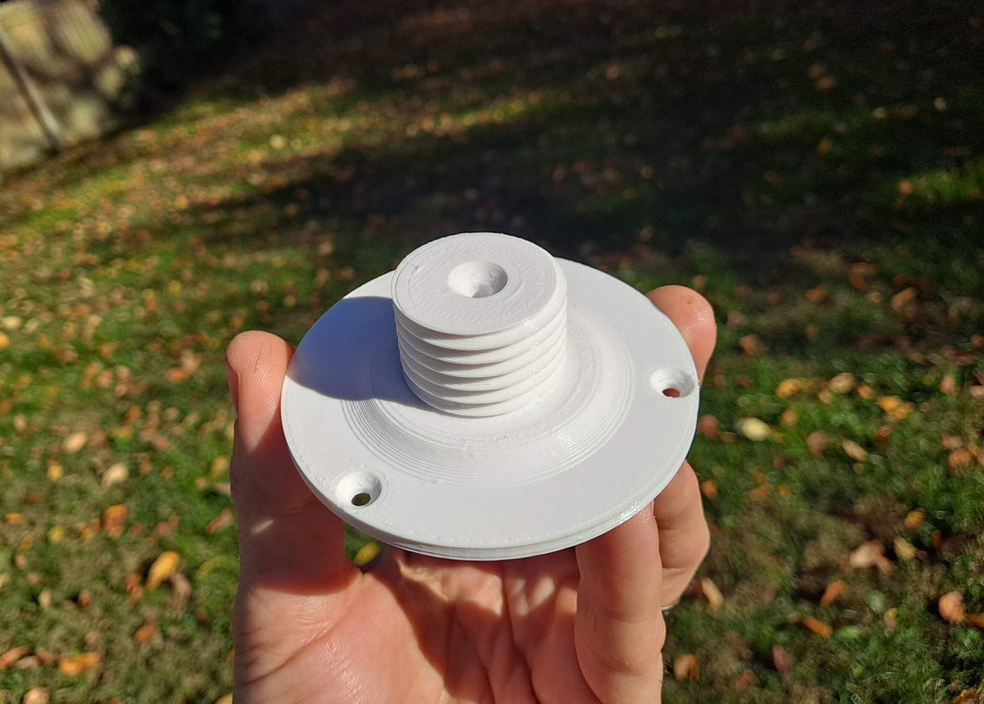 Wall-mount chuck holder – Transpiration Turning